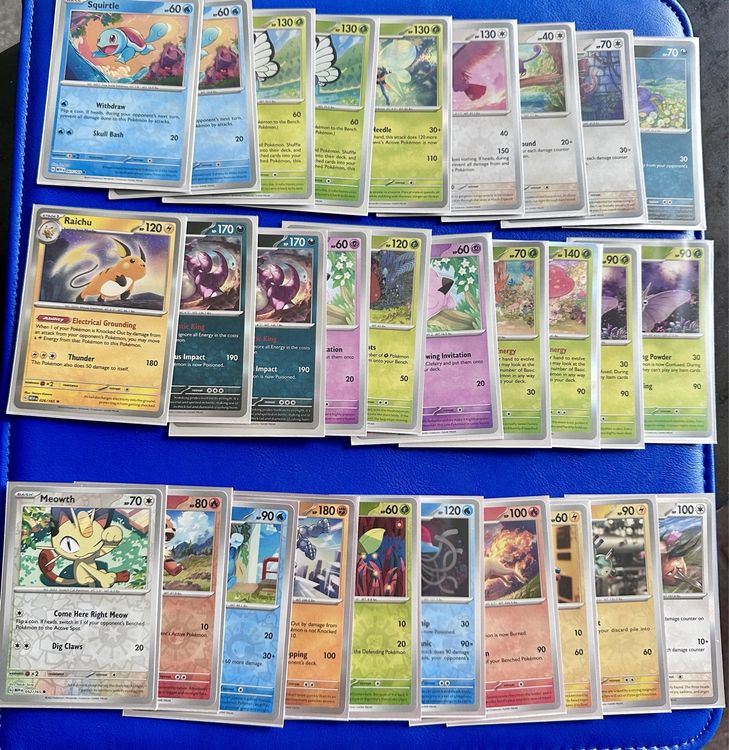 Pokemon Set 151 ENG Holos&Reverse Holos (Gebraucht) in Bellikon für CHF ...