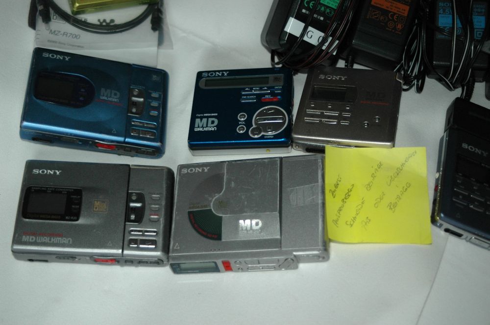 Konvolut 7 Geräte Minidisc Walkman Sony | Kaufen auf Ricardo