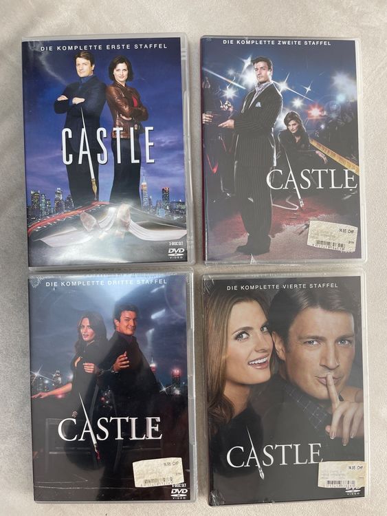 Castle DVD Staffeln 1-4 | Kaufen auf Ricardo