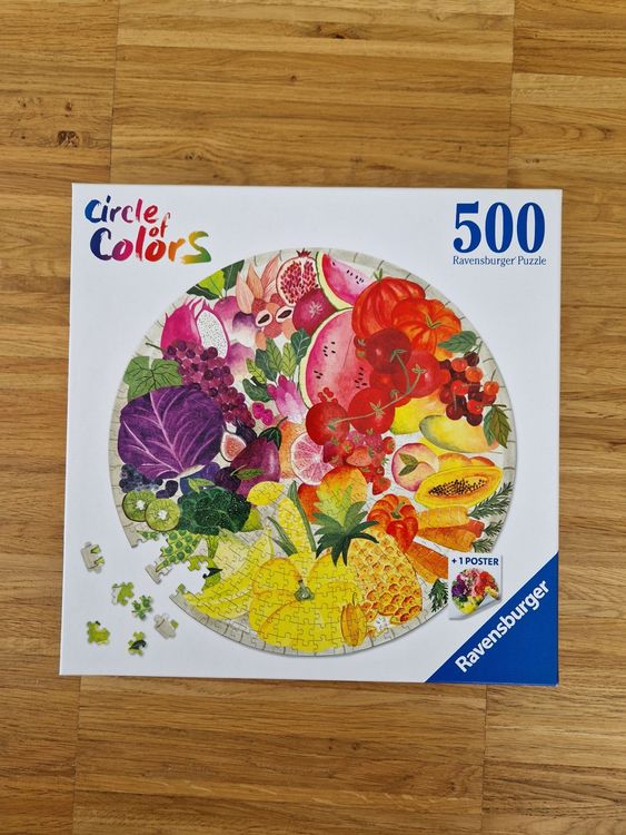 500er Puzzle - Circle of Colors - Gemüse inkl. Poster | Kaufen auf Ricardo