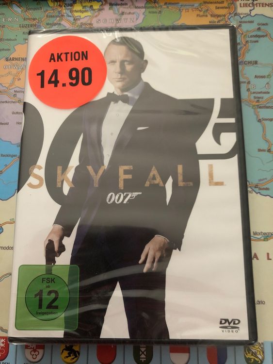 DVD James Bond: Skyfall, Original verpackt (Neu und originalverpackt) in Erlinsbach SO für CHF 2 ...