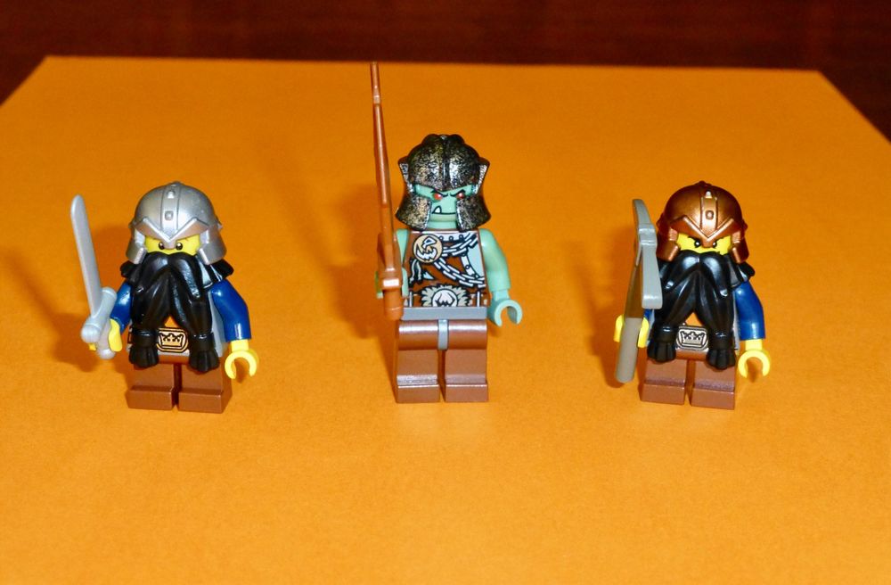 Lego Ritter / 3 Minifiguren Fantasy Era mit Waffen | Kaufen auf Ricardo