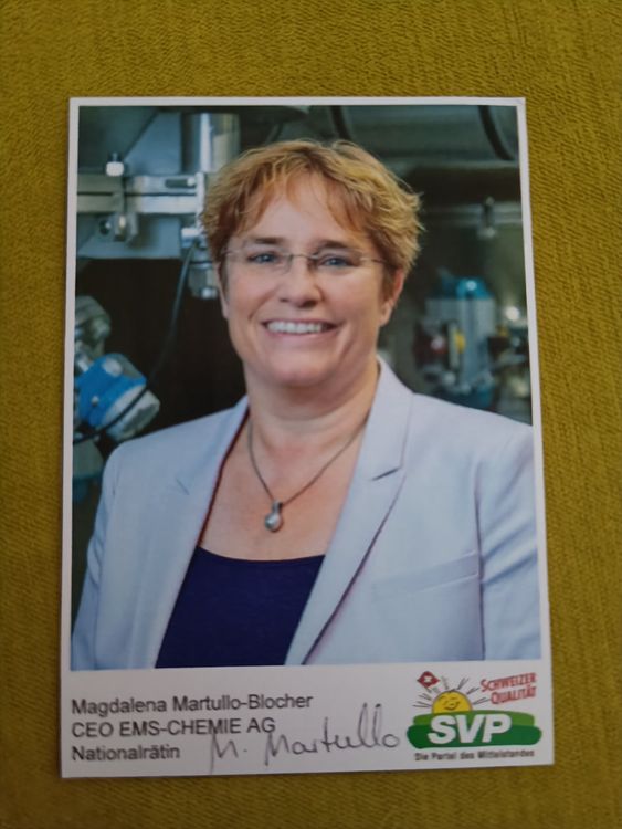 Magdalena Martullo-Blocher (Gebraucht) in Menziken für CHF 9.9 – mit ...