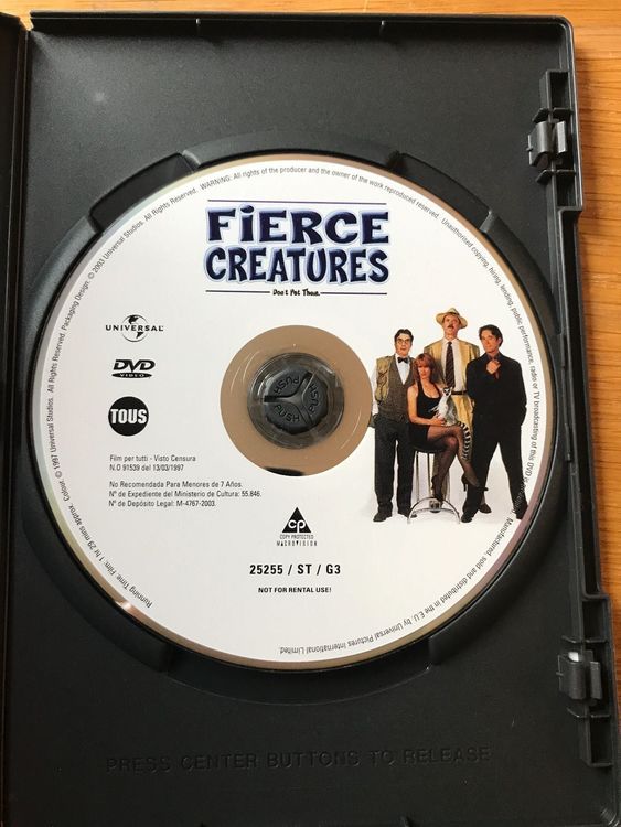 Créatures féroces (1997, DVD, Jamie Lee Curtis, John Cleese | Acheter ...