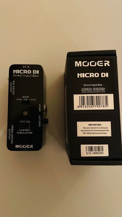 Mooer Micro DI (Gebraucht) in für CHF 20 – mit Lieferung auf Ricardo kaufen