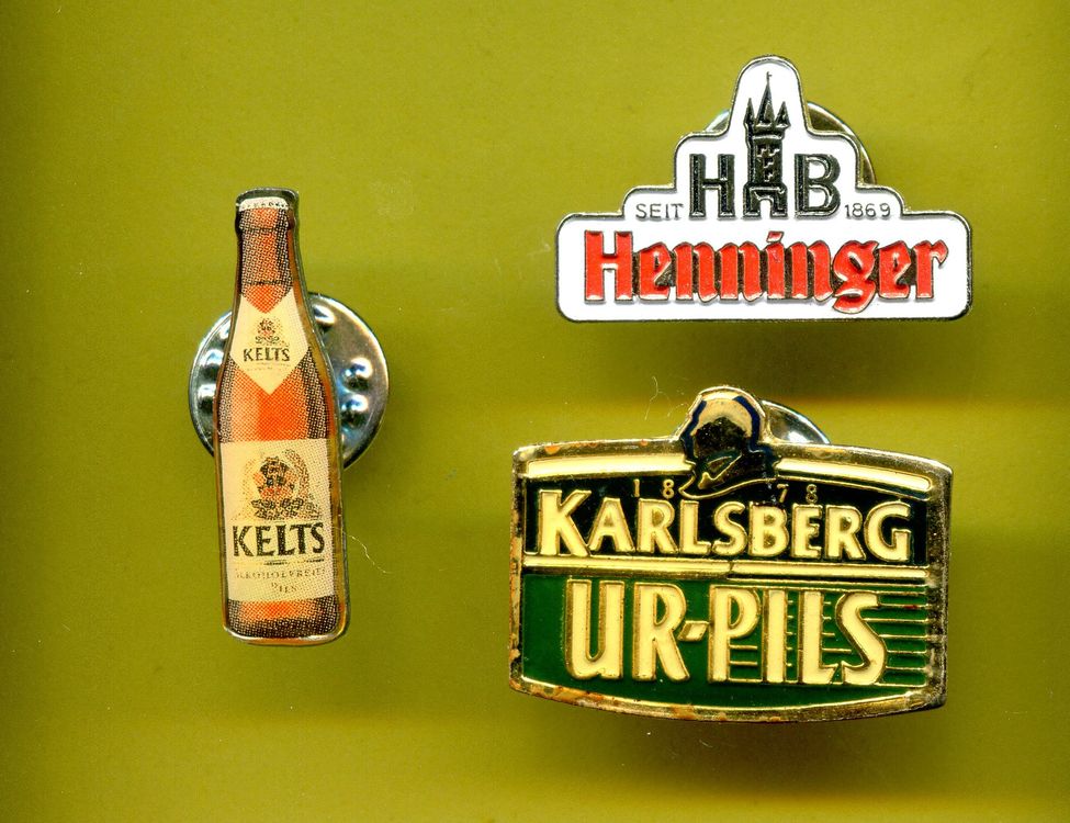 3 Pins BIER-SORTEN | Kaufen auf Ricardo