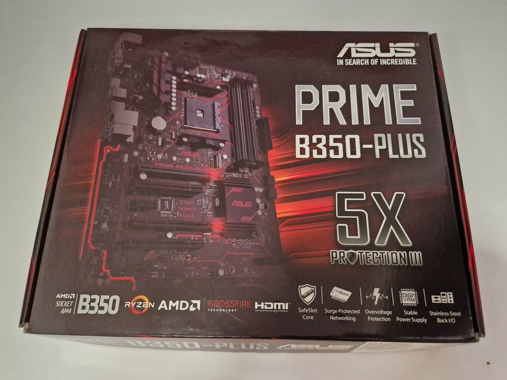 Mainboard Asus Prime B350-Plus | Kaufen auf Ricardo