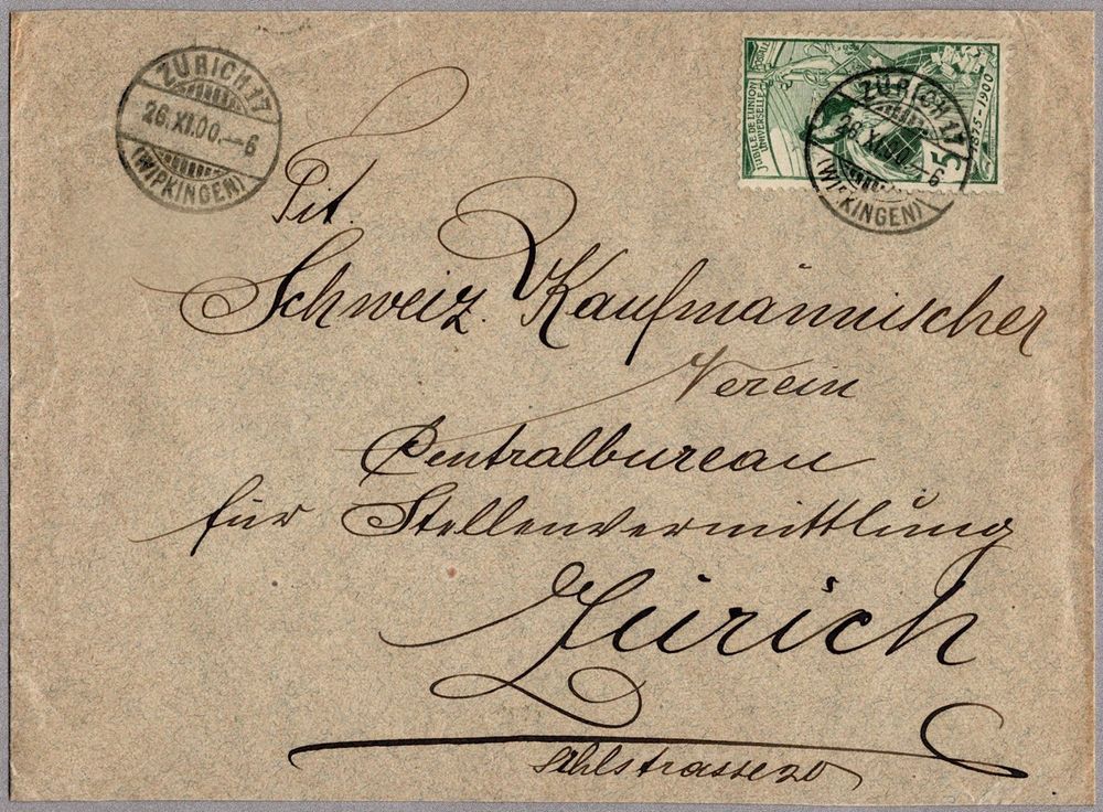 UPU 1900, 25 Jahre Weltpostverein | Kaufen auf Ricardo