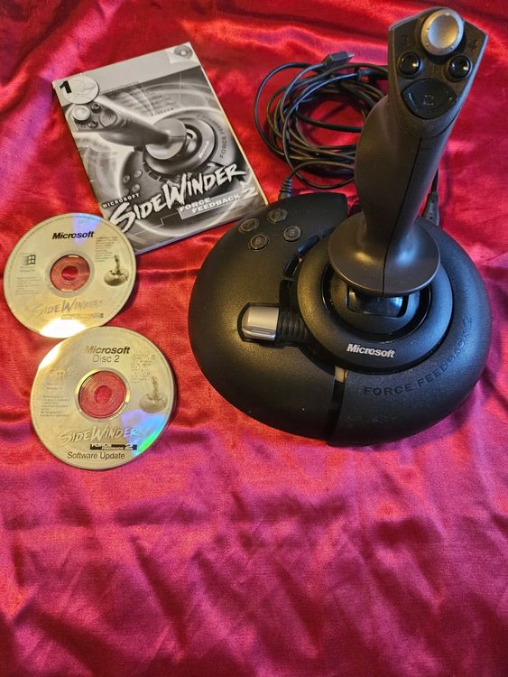 Microsoft Sidewinder Force Feedback2Pro JoystickFlightstick | Kaufen auf Ricardo