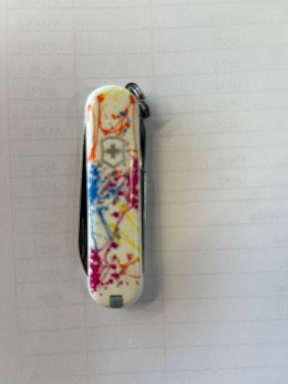 Victorinox Classic Splatter Limited Edition (Neu (gemäss Beschreibung ...
