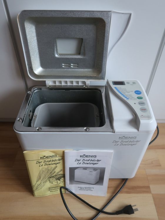 Brotbackautomat - Brotbackmaschine KÖNIG (Gebraucht) in Pfeffingen für ...