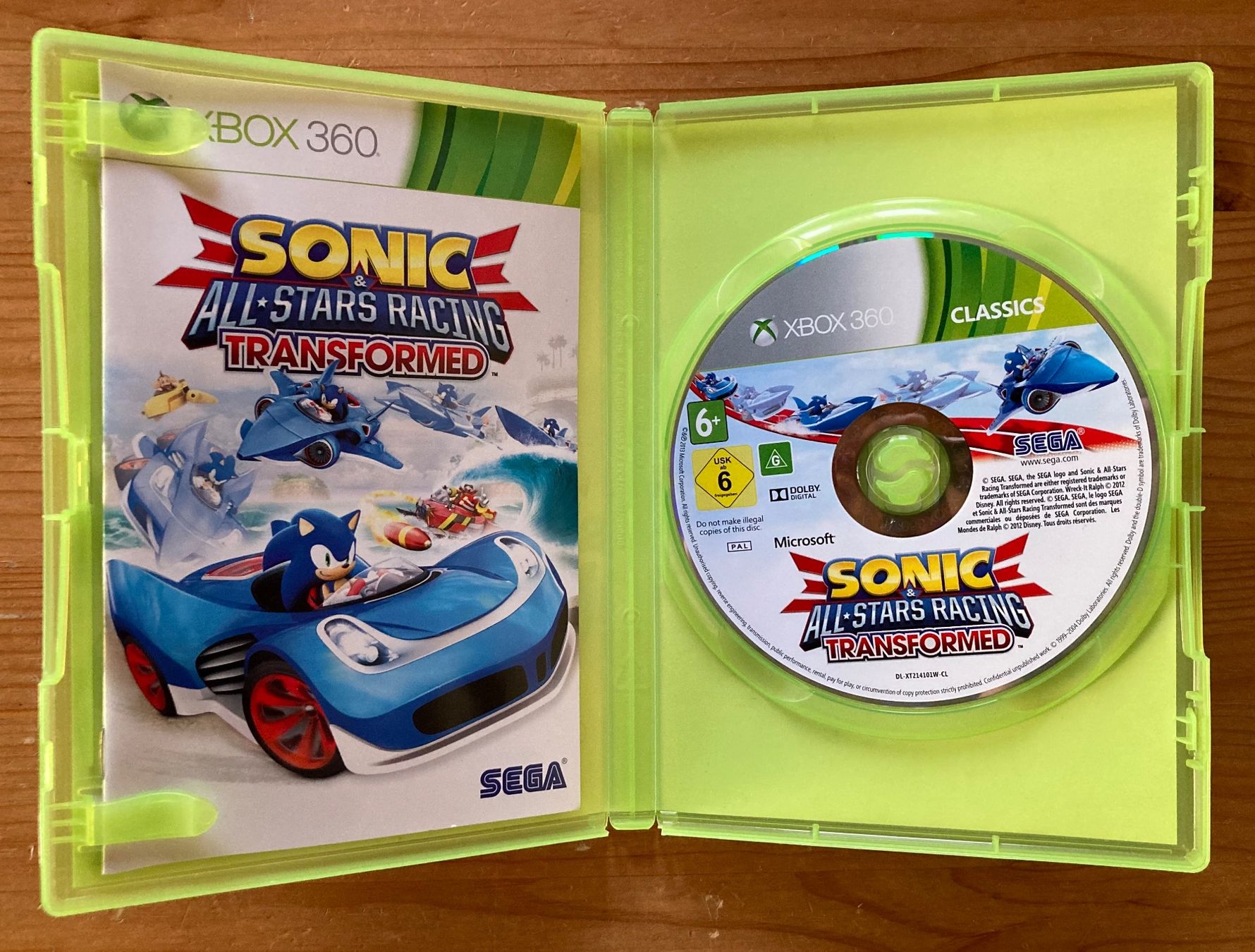 Sonic & All-Stars Racing Transformed - Xbox 360 (Gebraucht) in Zürich ...