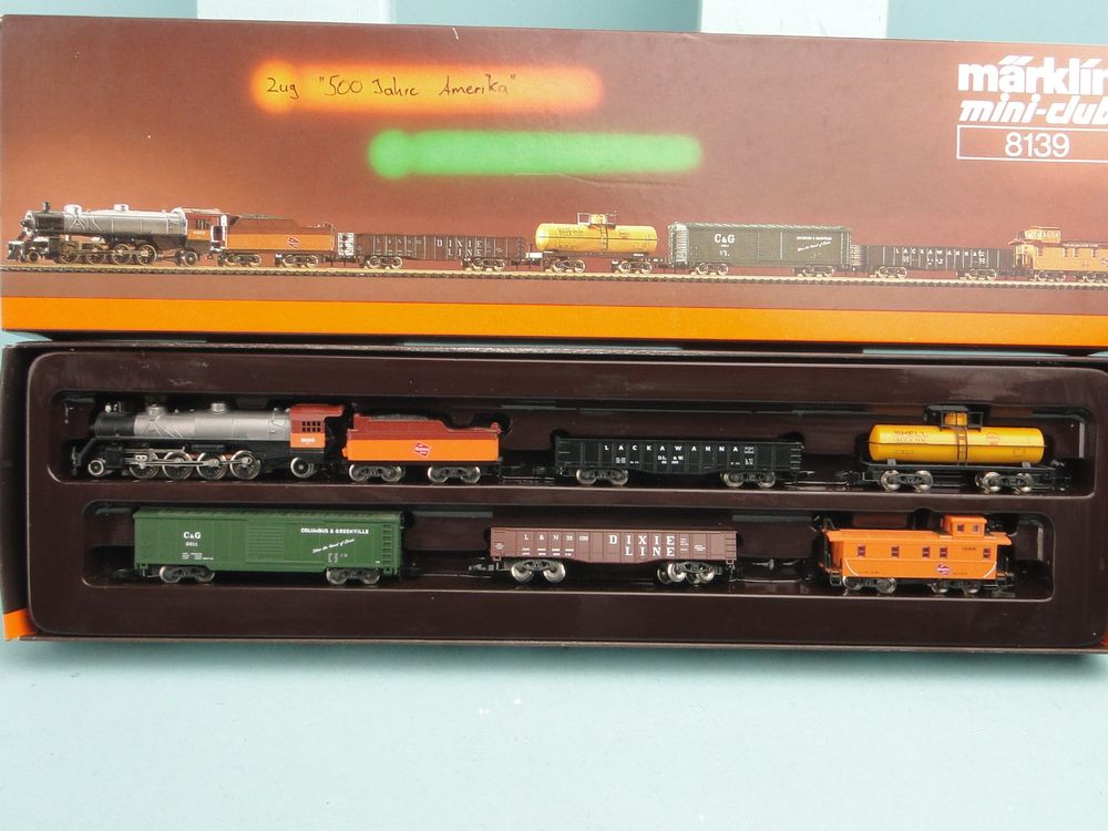 Märklin Mini Club 8139 MILW Fracht Set, Lokomotive DEFEKT!!! (Gebraucht ...