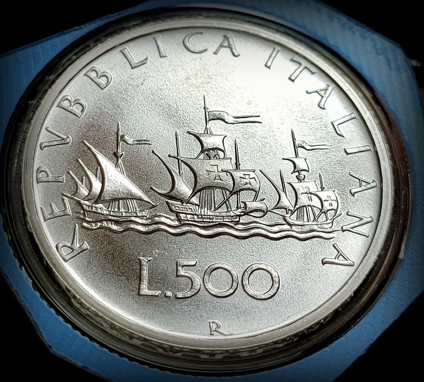 ITALIEN 500 LIRE 2001 UNZ. SILBER *SEHR RAR* (Neu (gemäss Beschreibung)) in Winterthur für CHF ...