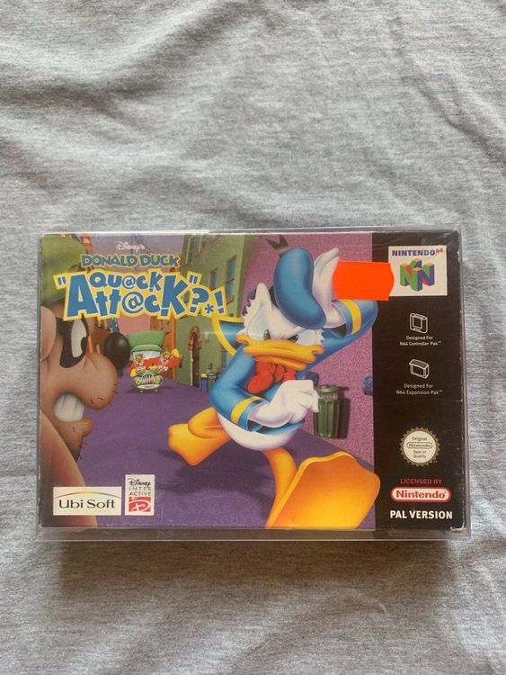 Donald Duck " Quack Attack " Nintendo 64 N64 OVP (Gebraucht) in ...
