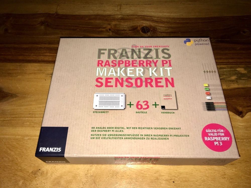 Raspberry Pi 3 Sensoren Maker Kit | Kaufen auf Ricardo
