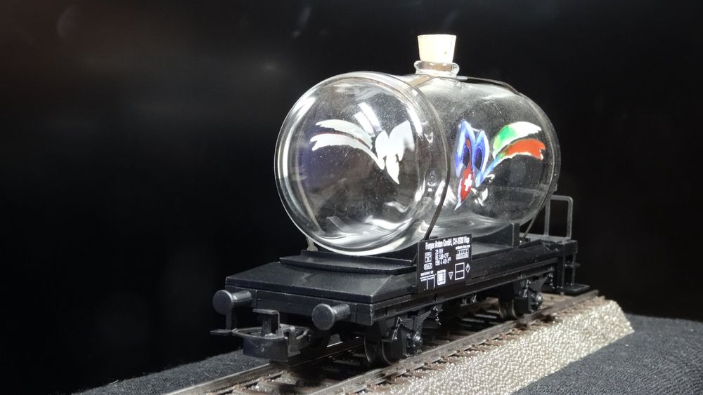 Märklin, Glaskesselwagen, SBB, Furger Anton Visp, Simplon (Neu (gemäss ...