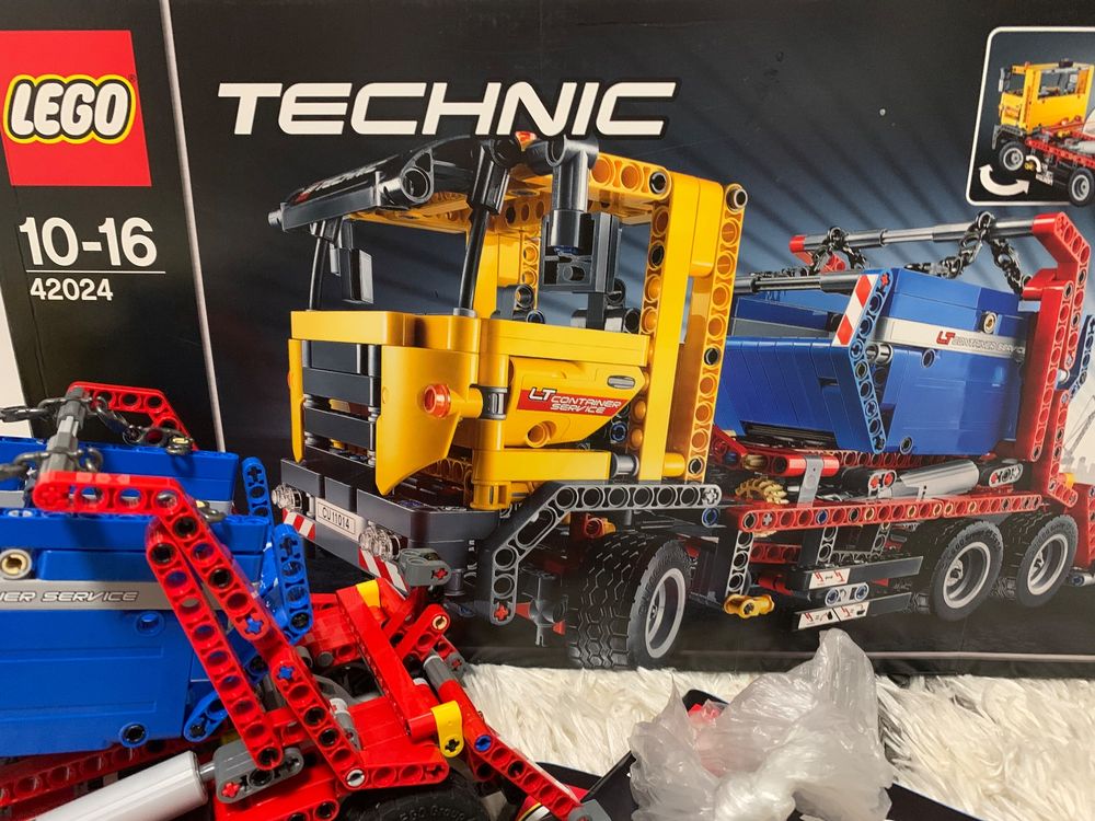 Lego Technic 42024 Container Truck mit Original Verpackung (Gebraucht ...