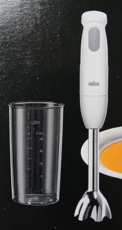 BRAUN Multiquick 1 Stabmixer Neu mit Messbecher 600ml (Neu und originalverpackt) in Weisslingen ...