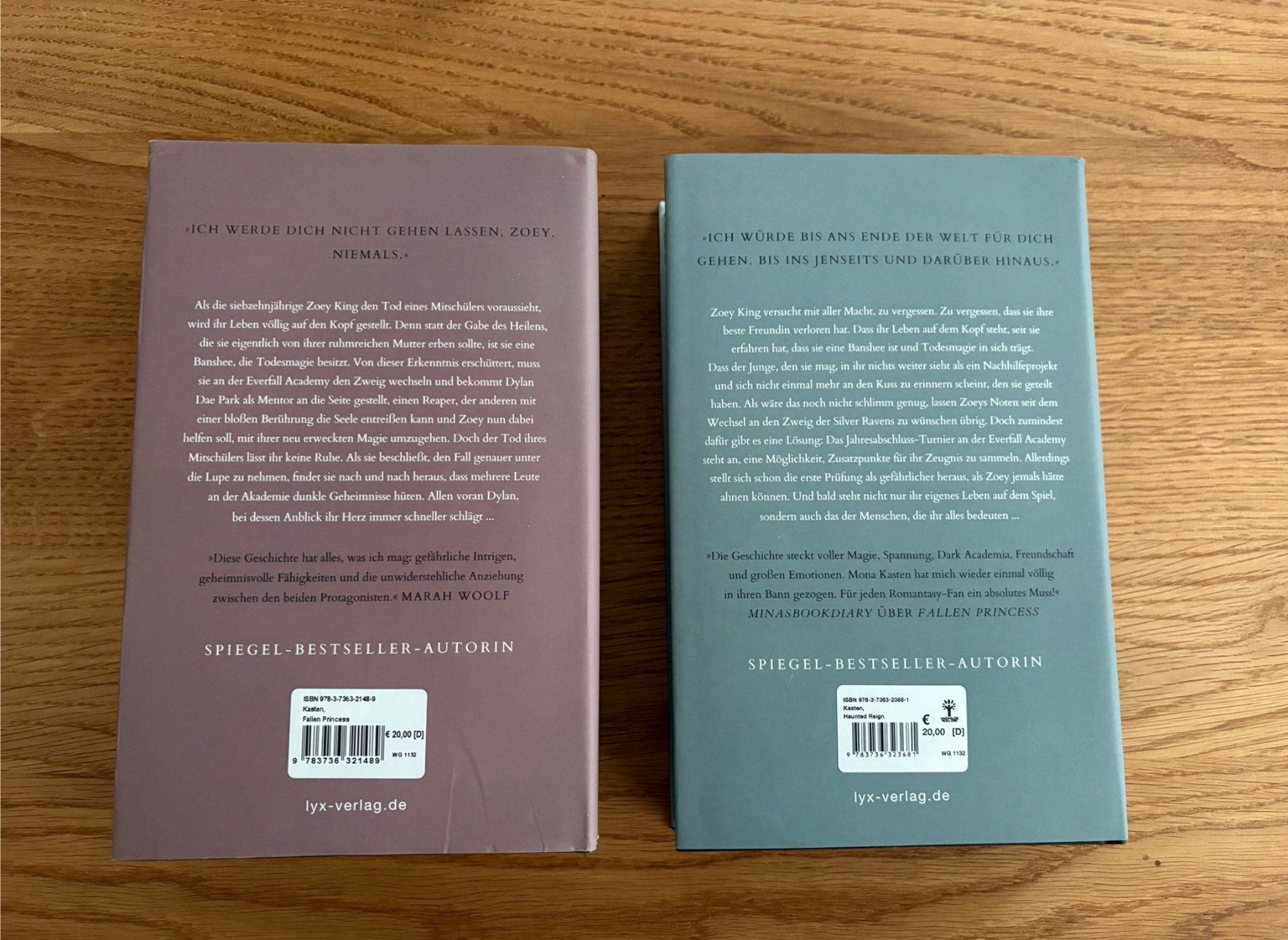 Mona Kasten - Fallen Princess & Haunted Reign - Top! (Gebraucht) in ...