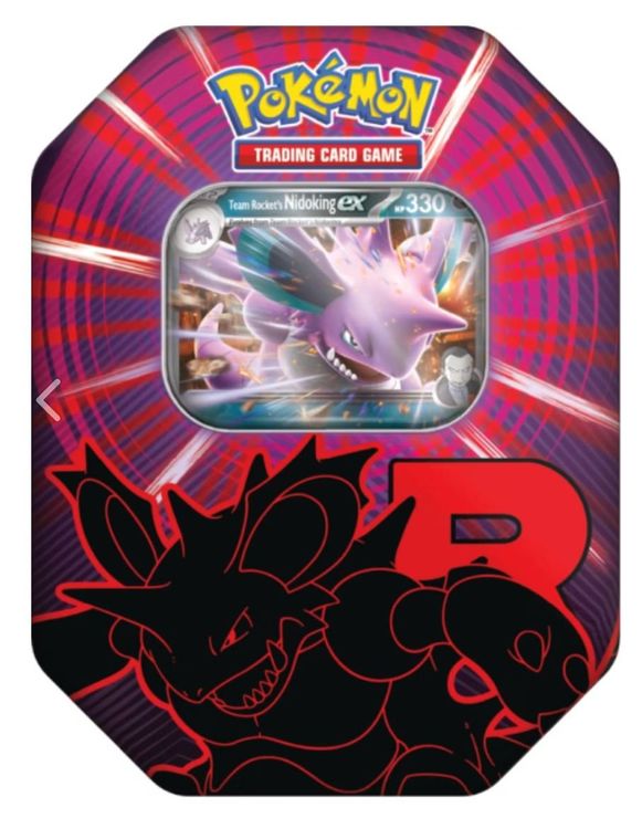 Pokémon Fall Tin 2025 - Team Rocket - Nidoking / EN (Neu und ...