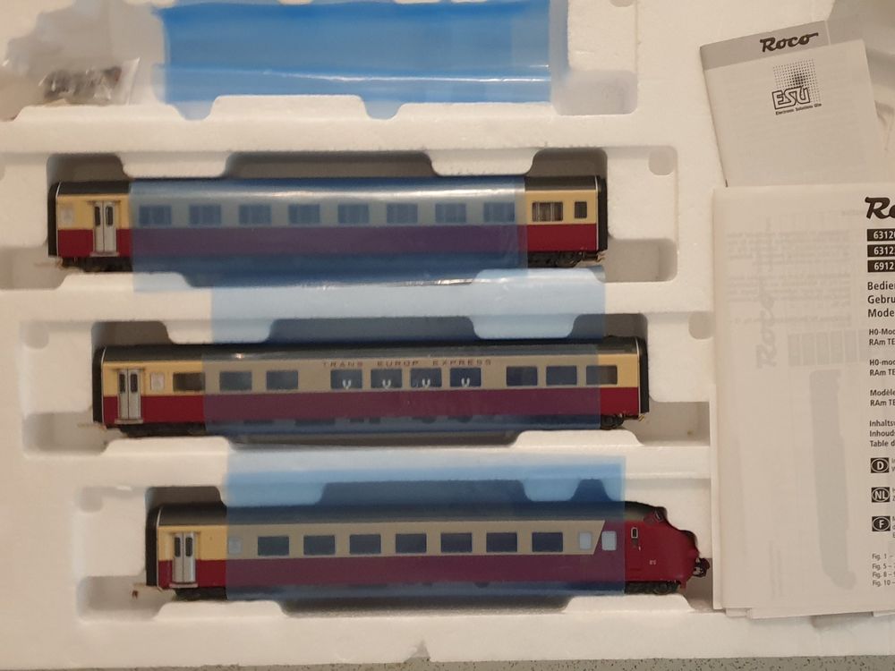 Roco TEE RAm SBB 501 ohne Triebwagen! Analog Gleichstrom | Kaufen auf Ricardo