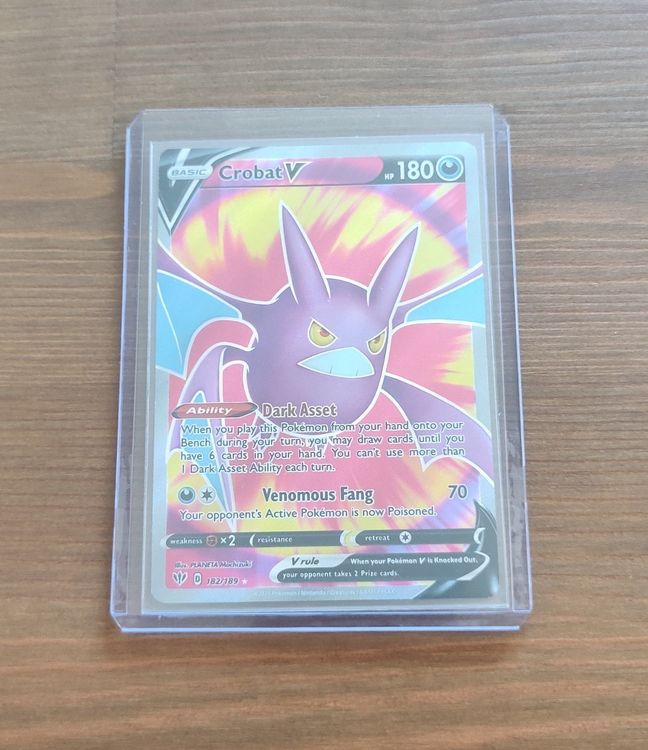 Pokémon Crobat V Full Art / Ultra Rare (Gebraucht) in Brüttisellen für ...