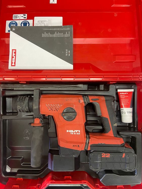 Perforateur/Akku-Bohrhammer Hilti Nuron TE 6 22 (Gebraucht) in Echallens für CHF 570 – mit ...