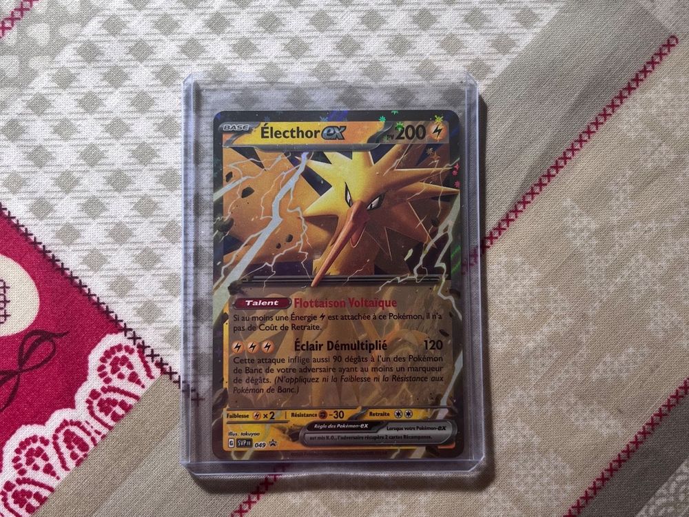 Pokémon 151 fr Electhor ex promo (Neu (gemäss Beschreibung)) in Pensier ...