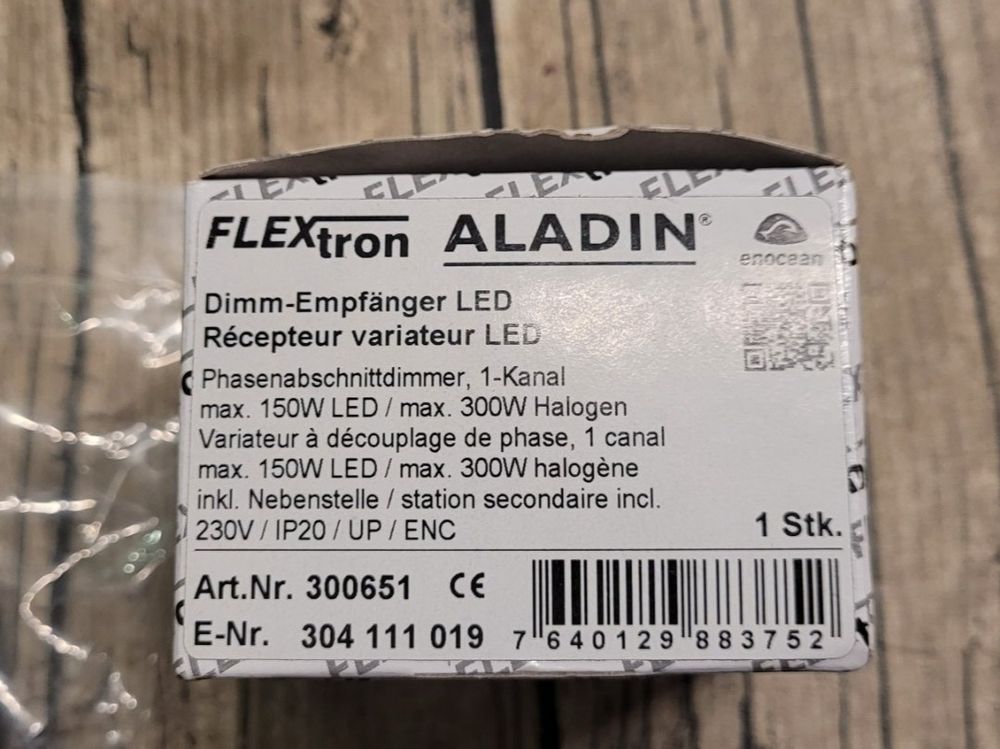 Aladin Flextron LED Universal Funk Dimmer inkl.Fernbedienung | Kaufen auf Ricardo