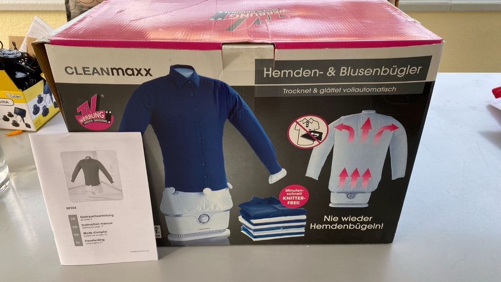 Hemden- & Blusenbügler Clean Maxx (Gebraucht) in Rorschacherberg für ...