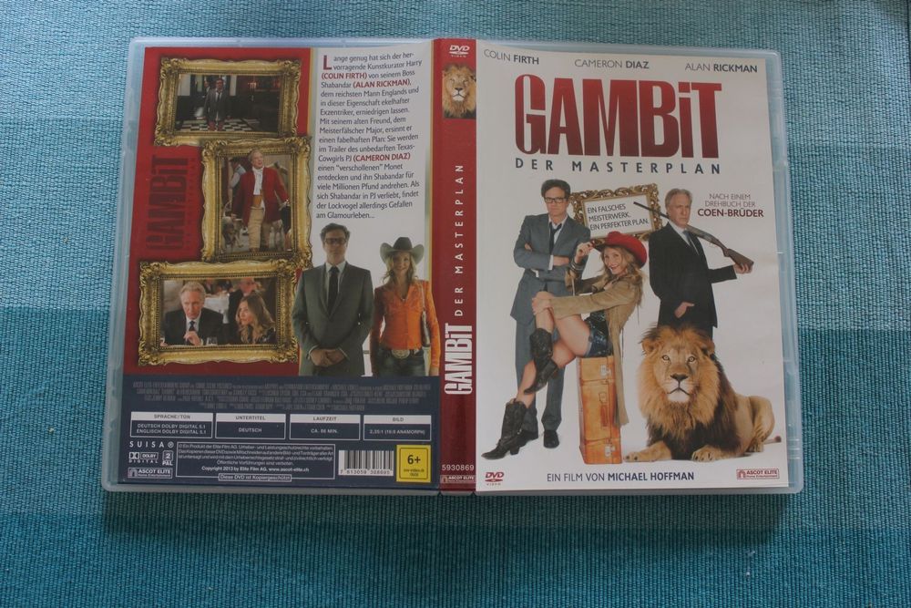 Gambit Der Masterplan DVD ( 646) (Gebraucht) in Geroldswil für CHF 2 – mit Lieferung auf Ricardo ...
