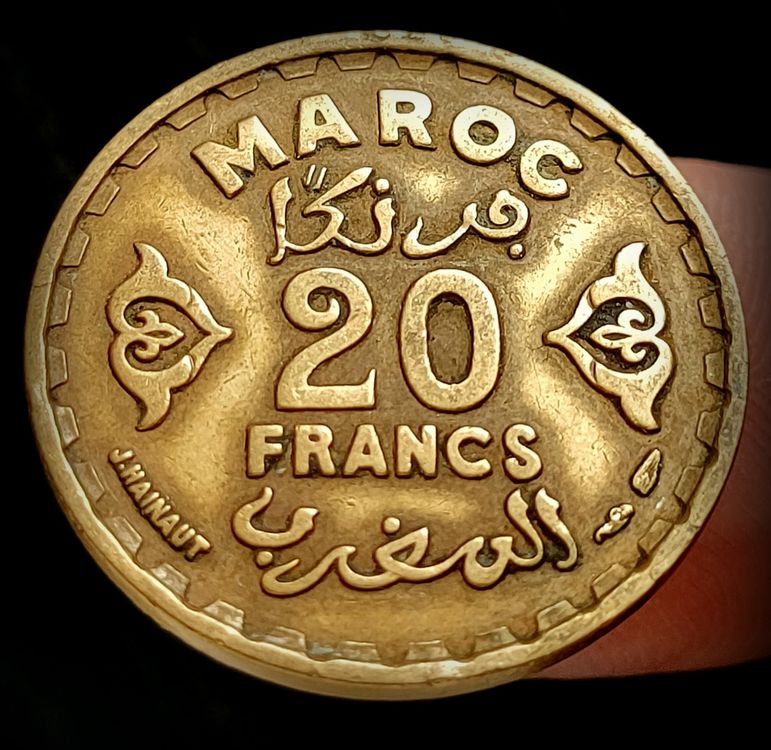 MAROKKO 20 FRANCS 1371/1952 (Gebraucht) in winterthur für CHF 2 – mit ...