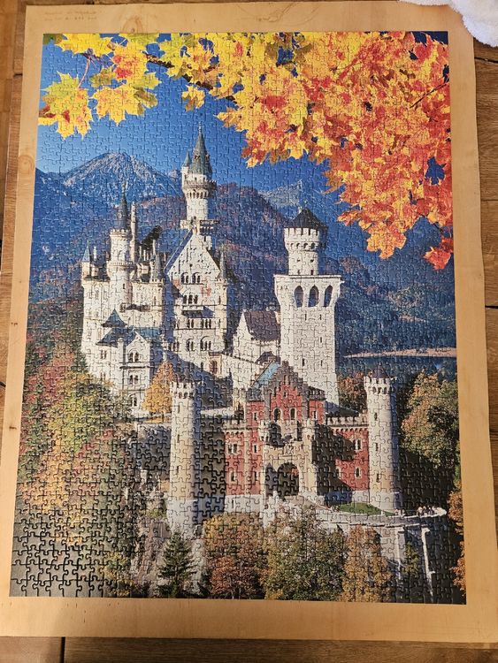 Ravensburger Puzzle, 1500 Teile - Schloss Neuschwanstein (Neu (gemäss Beschreibung)) in Wil SG ...