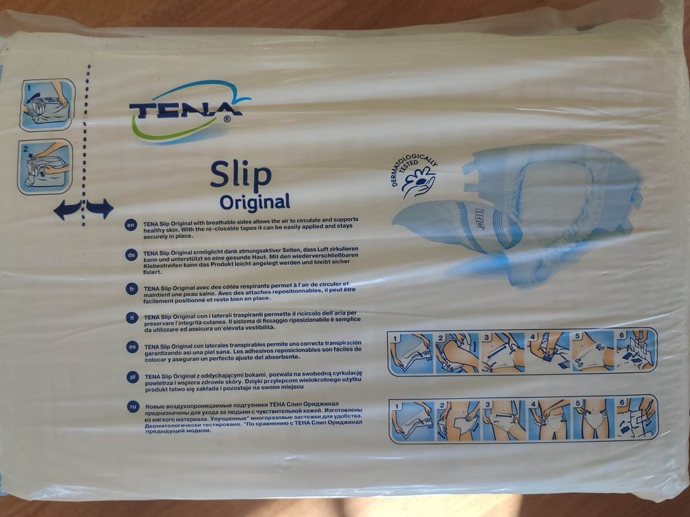 Tena Slip M Original Folienwindel Windeln Erwachsene Vintage (Neu und ...