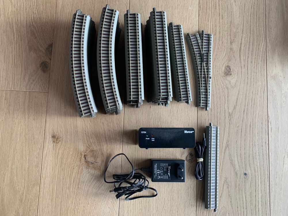 GEOLINE ROCO Transfo + Centrale digital + 45x Gleise / rails | Kaufen ...