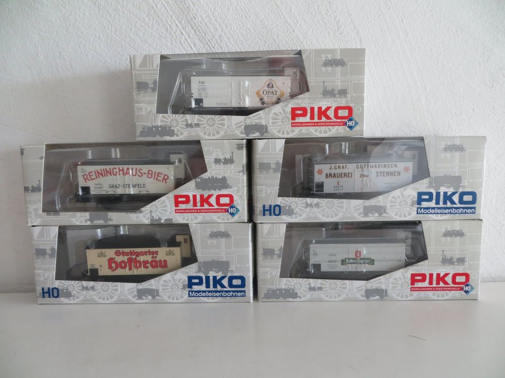Piko H0: Set mit 5 Oldtimer-Bierwagen, mit OVP, wie neu | Kaufen auf Ricardo