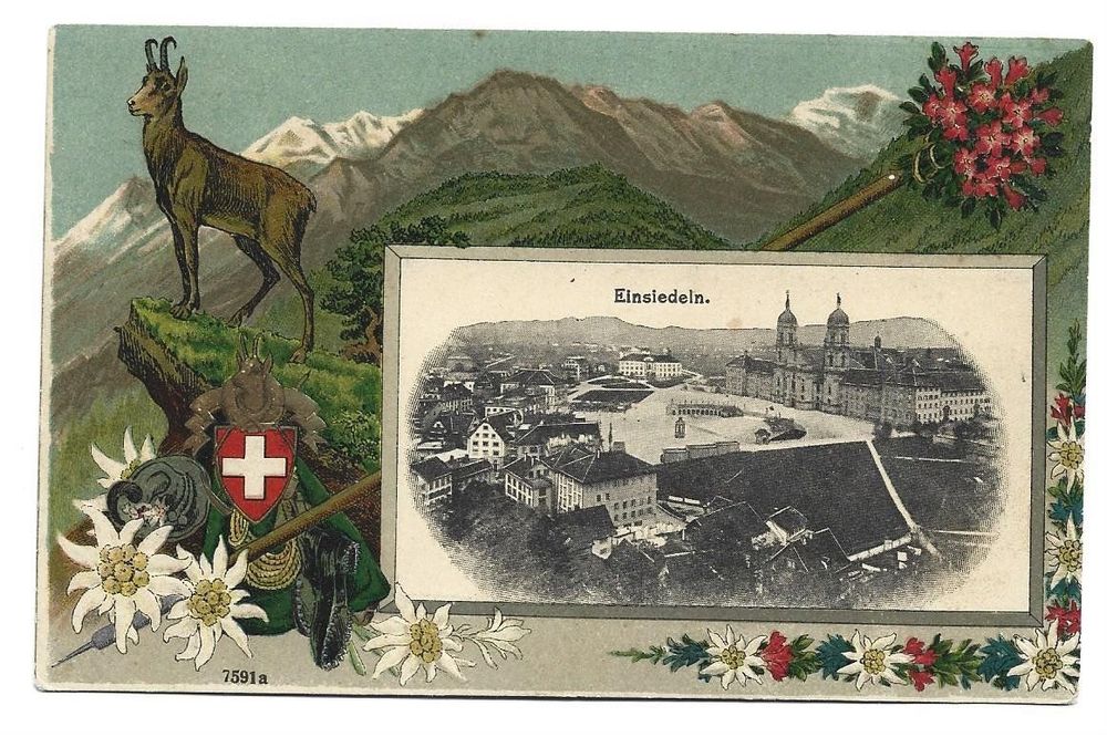 Einsiedeln Lito -Kombi Karte um 1900 (Gebraucht) in LIESTAL für CHF 1 – mit Lieferung auf ...