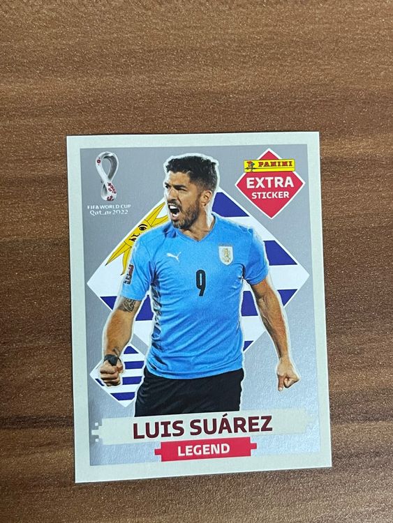 Panini WM 22 Extra Sticker Legend Silber LUIS SUÁREZ | Kaufen auf Ricardo