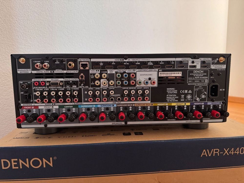 DENON AVR 4400H - Receiver (Gebraucht) in Hagendorn für CHF 449 – mit ...