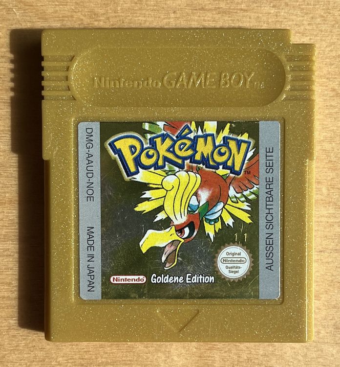 Pokémon Gold / Goldene Edition Deutsch GameBoy | Kaufen auf Ricardo