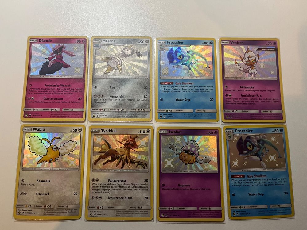Shiny Pokemon Set (Neu (gemäss Beschreibung)) in Zug für CHF 15 – mit ...