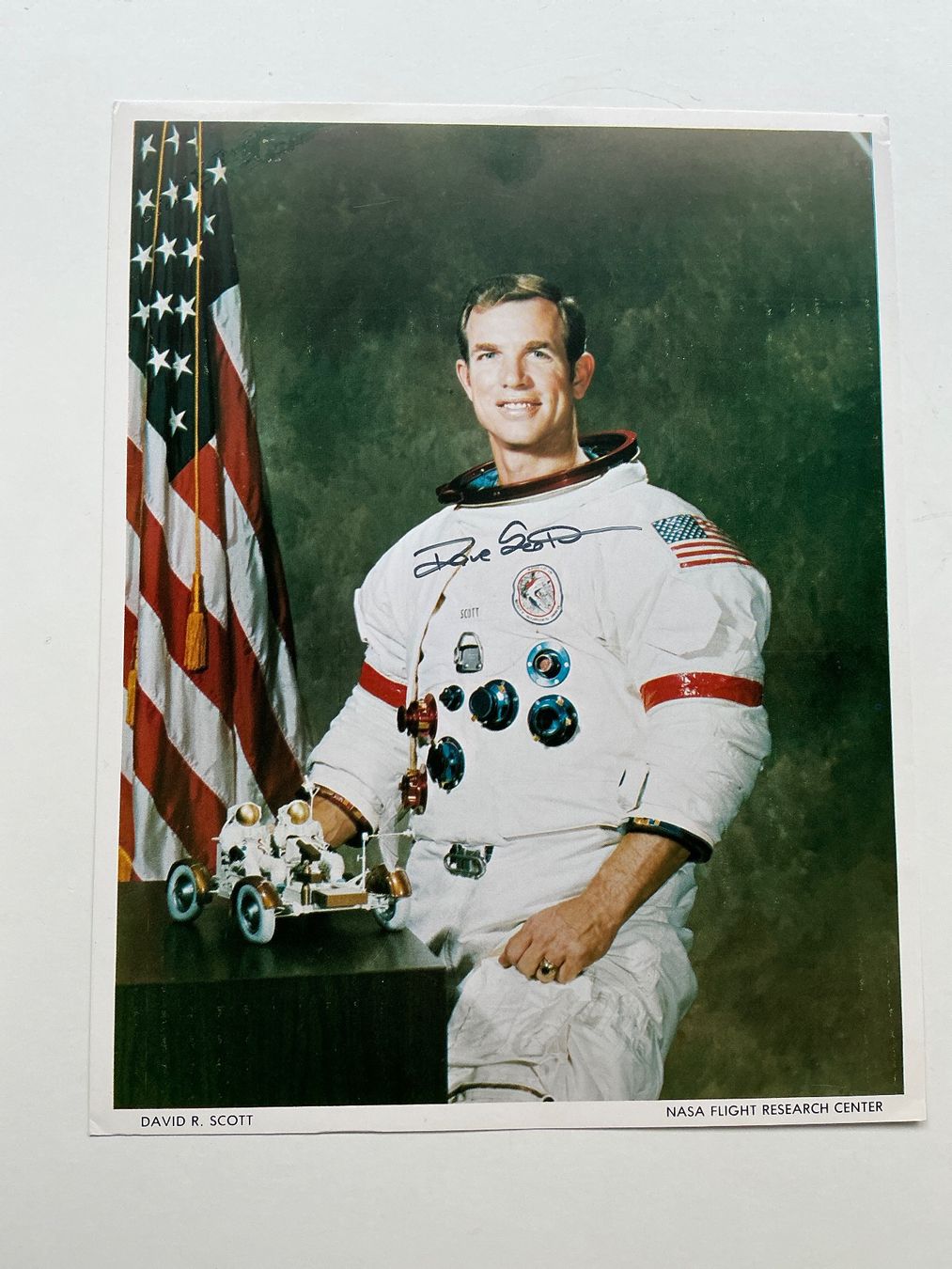 Weltraum Dave Scott Gemini/Apollo NASA Porträt 8*10 signiert (Gebraucht ...