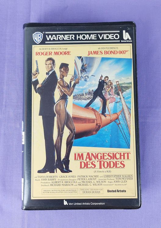 VHS-Videokassette: James Bond - Im Angesicht des Todes (Gebraucht) in Basel für CHF 7.9 – mit ...