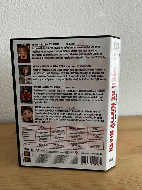 Kevin Allein Zu Haus - 4 DVDs - Sammler Edition | Kaufen auf Ricardo