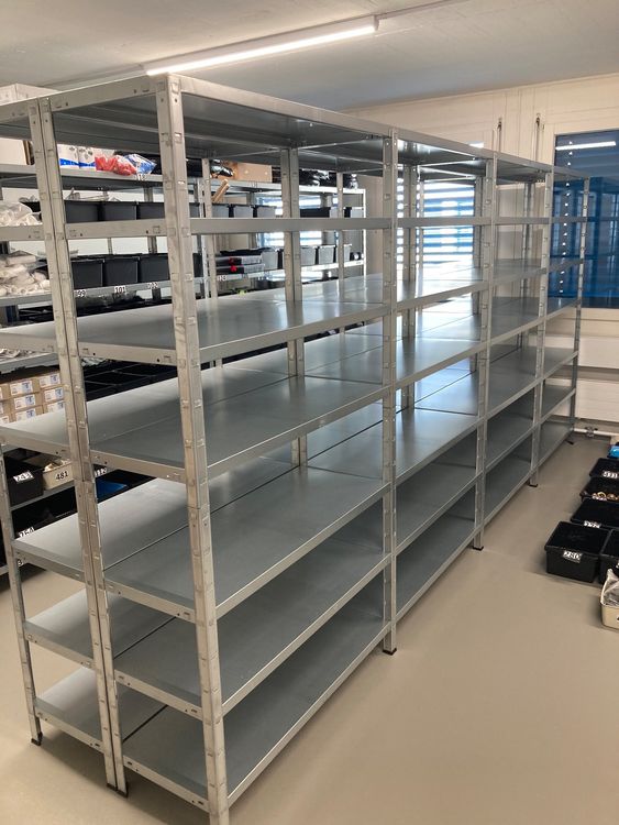 Merox Steckregale 8 stk 40cm x1mx 1.90 m (Gebraucht) in Niederhasli für CHF 299 – nur Abholung ...