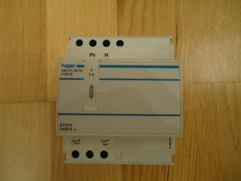 HAGER EV 816 Ferndimmer 1100W (Gebraucht) in Emmenbrücke für CHF 5 ...