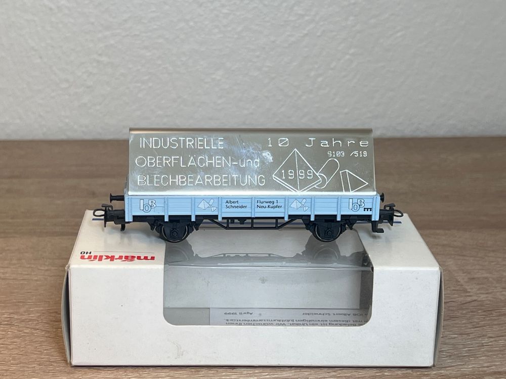 Märklin 4424 Niederbordwagen H0 OVP NEU (Neuf avec emballage d'origine ...