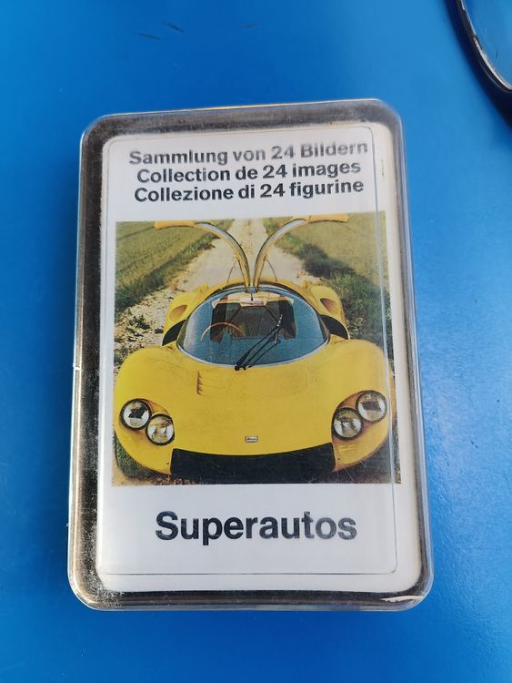 Spiel Karten Quartett - Superautos / Sammlung von 24 Bildern (Gebraucht ...