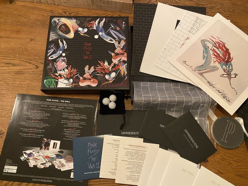 Pink Floyd The Wall immersion super Deluxe Box (Neu (gemäss ...
